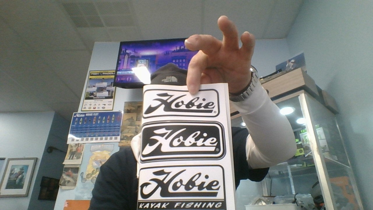 Show Your Kayaking Passion with the HOBIE Medium Sticker - Premium ...